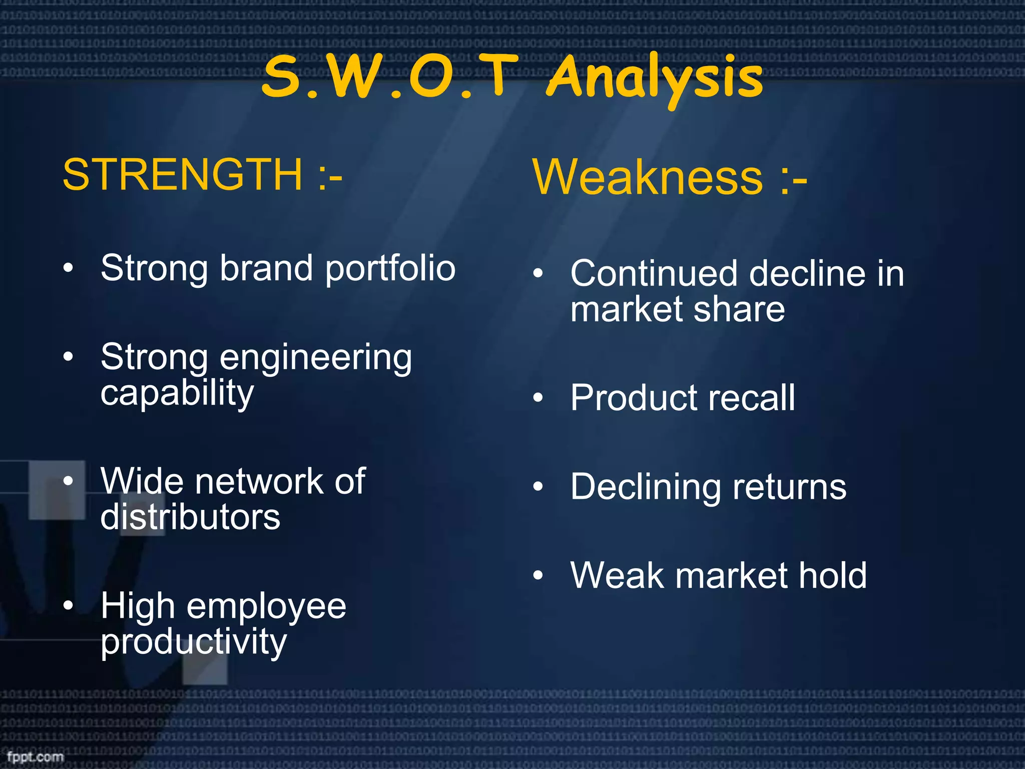 Ford motors ppt | PPTX