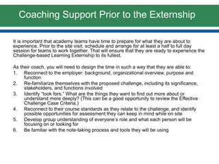 Coaching Support Overview | PPT