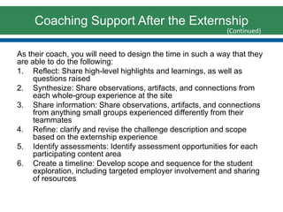 Coaching Support Overview | PPT