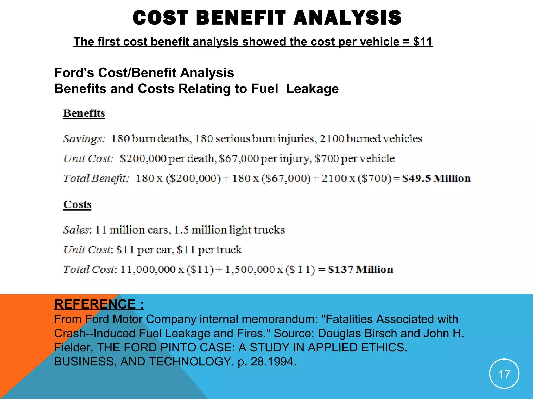 Ford pinto full details and analysis report with references | PPT