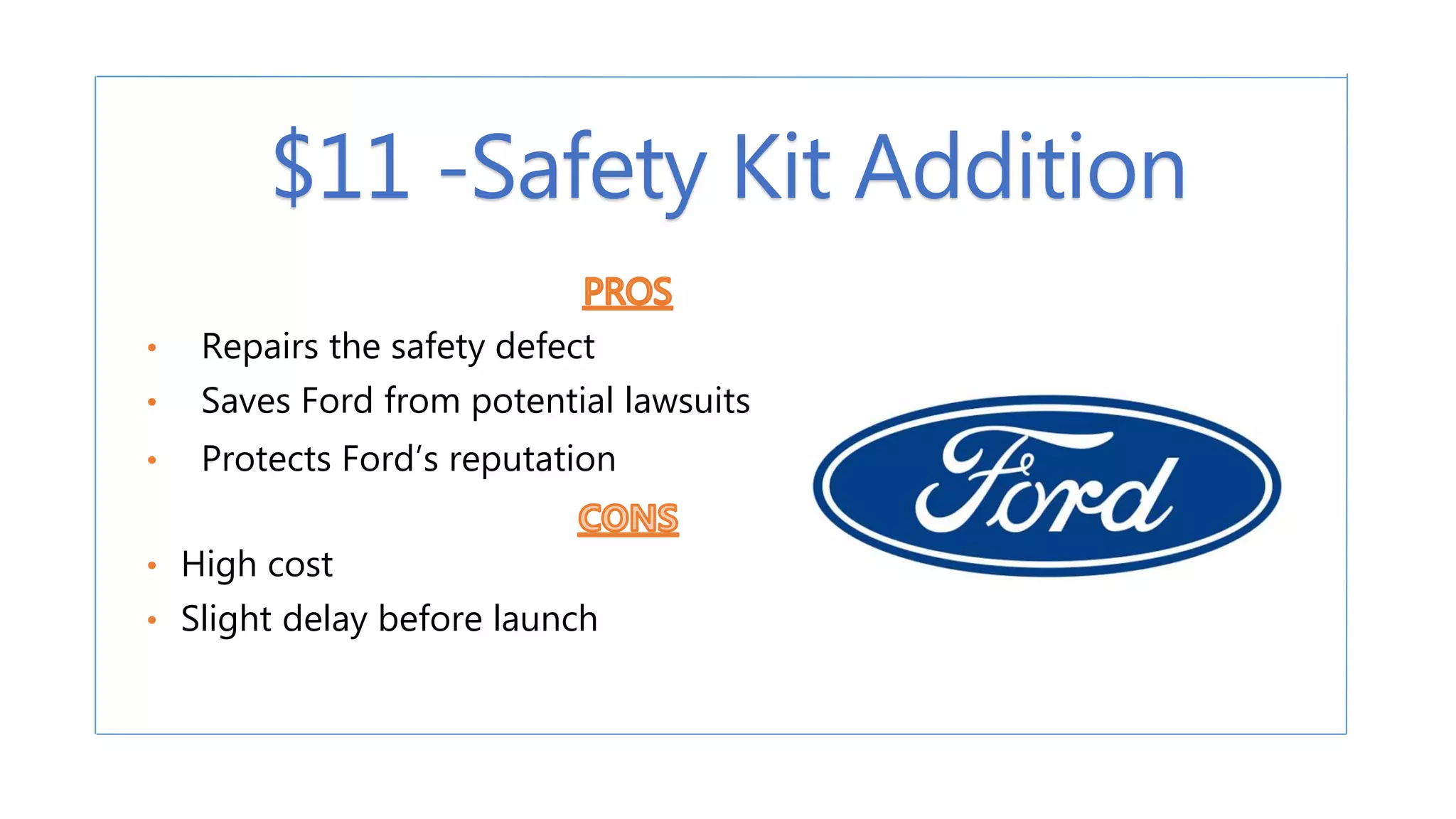 Ford Pinto Case Study (Professional Ethics and Code of Conduct) | PPTX