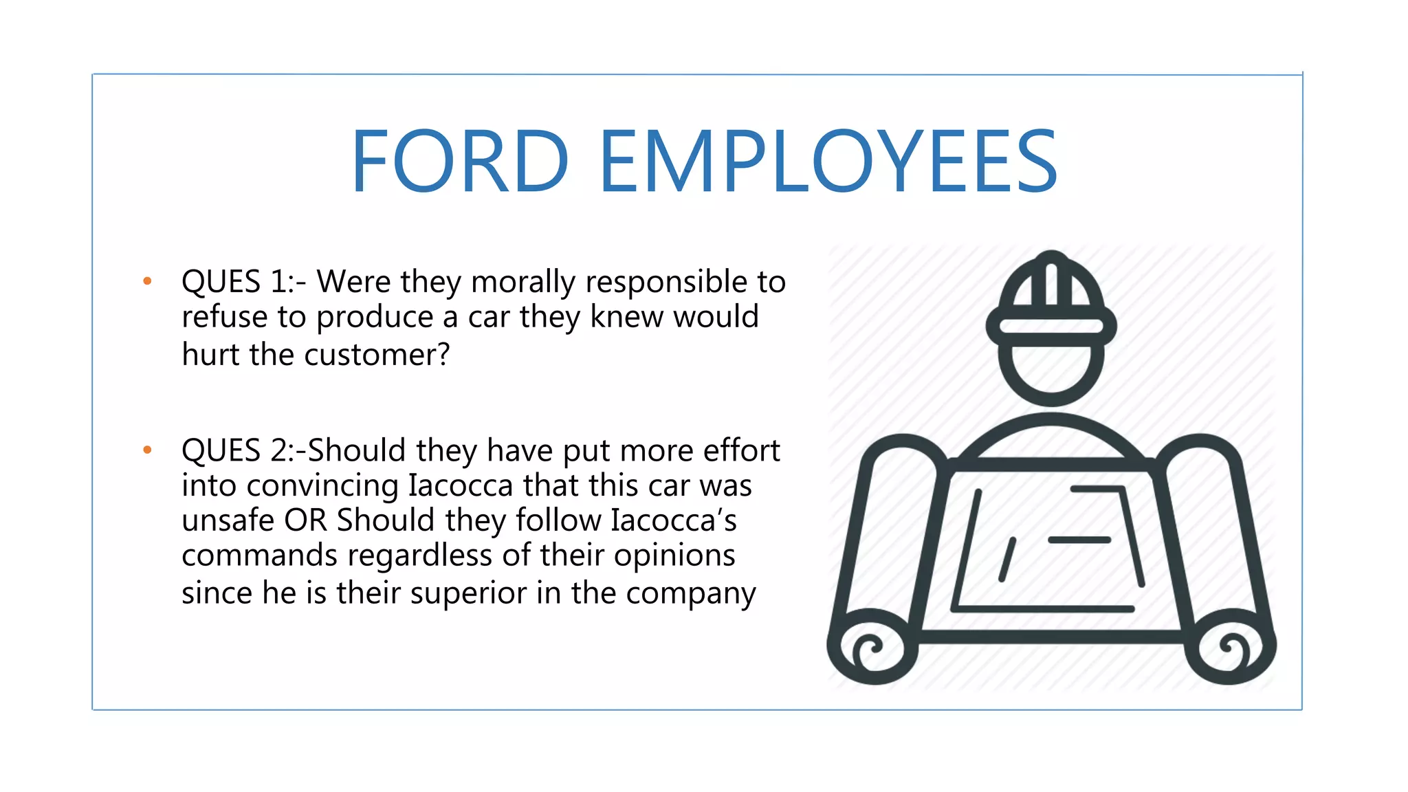 Ford Pinto Case Study (Professional Ethics and Code of Conduct) | PPTX