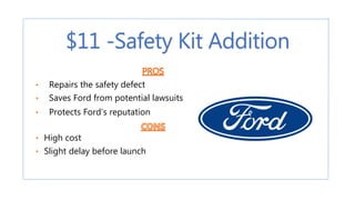 Ford Pinto Case Study (Professional Ethics and Code of Conduct) | PPTX