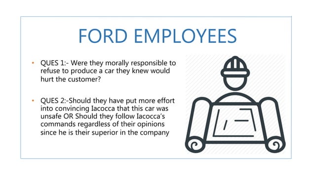 Ford Pinto Case Study (Professional Ethics and Code of Conduct) | PPTX ...