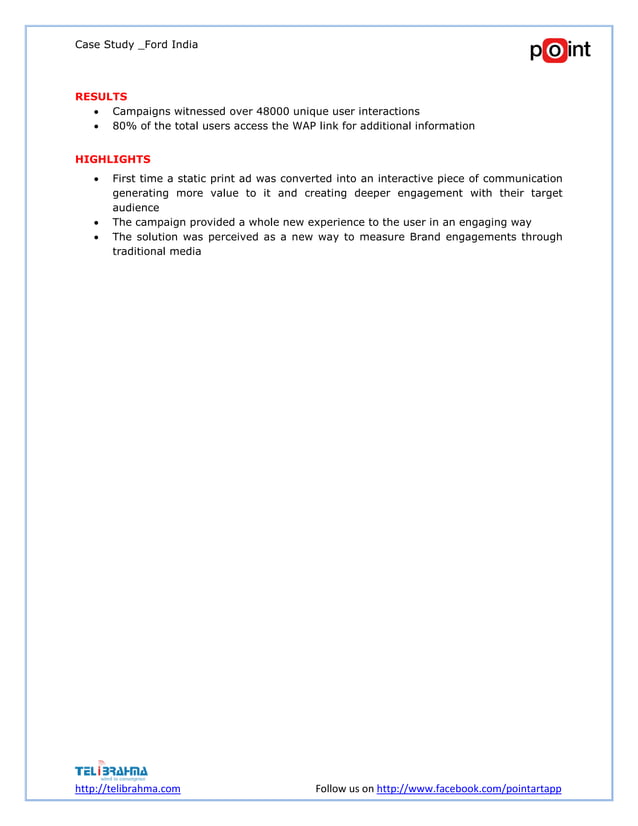 Ford India Case Study | PDF | Automotive Industry | Industries