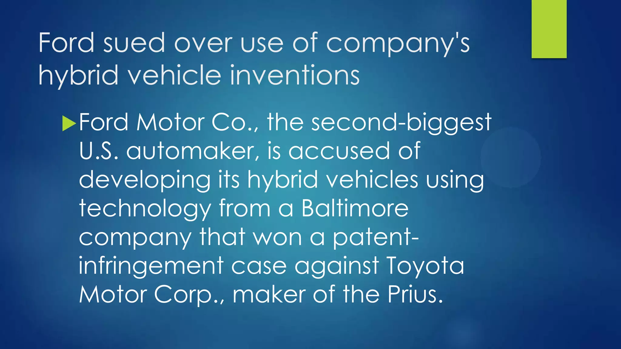 Ford powerpoint | PPTX