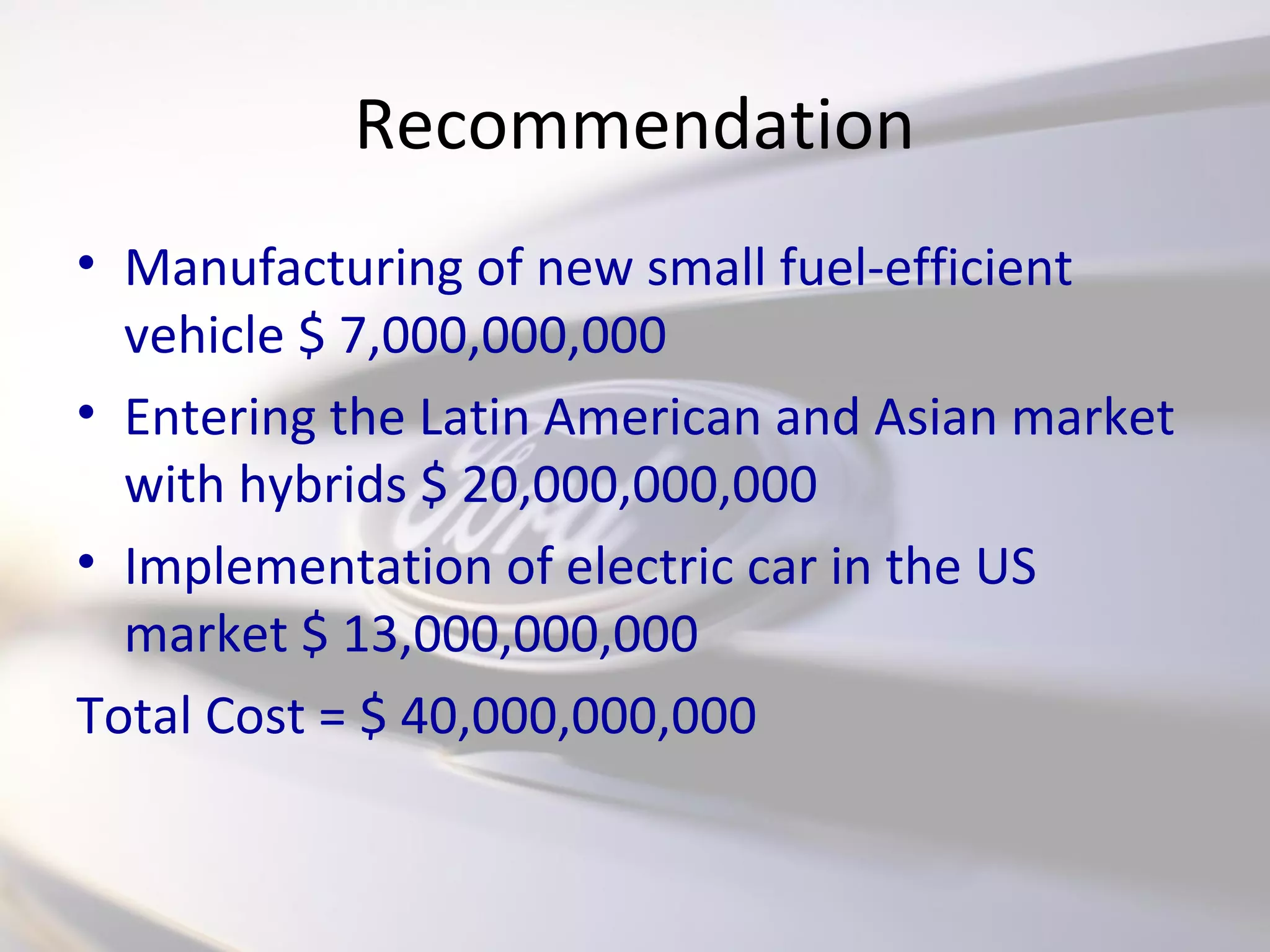 Ford presentation | PPT