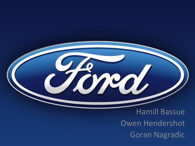 Ford presentation | PPT
