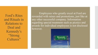 Ford Representing Culture in the Automobile Industry | PPTX