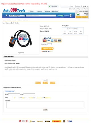 Ford scanner code reader | PDF