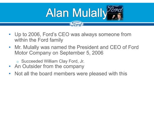 Ford’S Strategic Positioning | PPTX | Automotive Industry | Industries