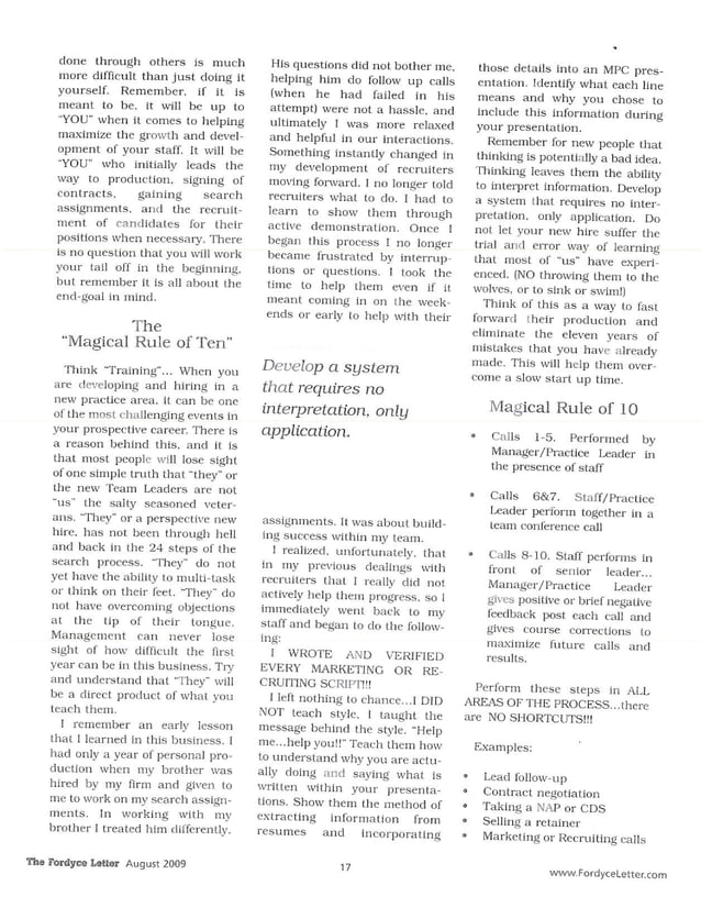 Fordyce Magazine: The Art of Balance | PDF