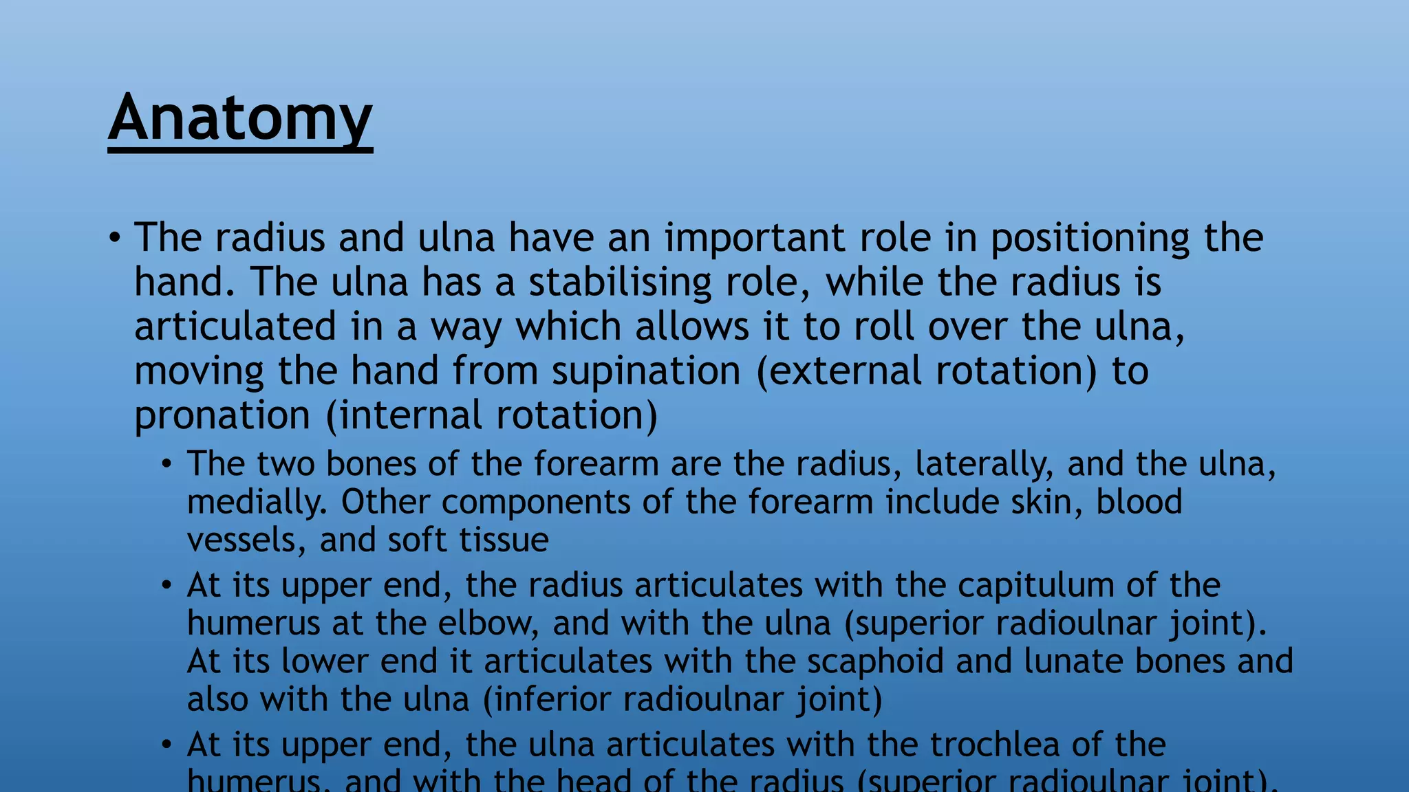 Forearm fractures | PPTX