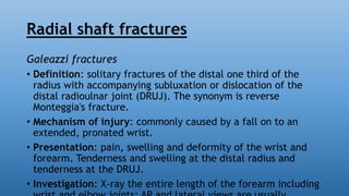 Forearm fractures | PPTX