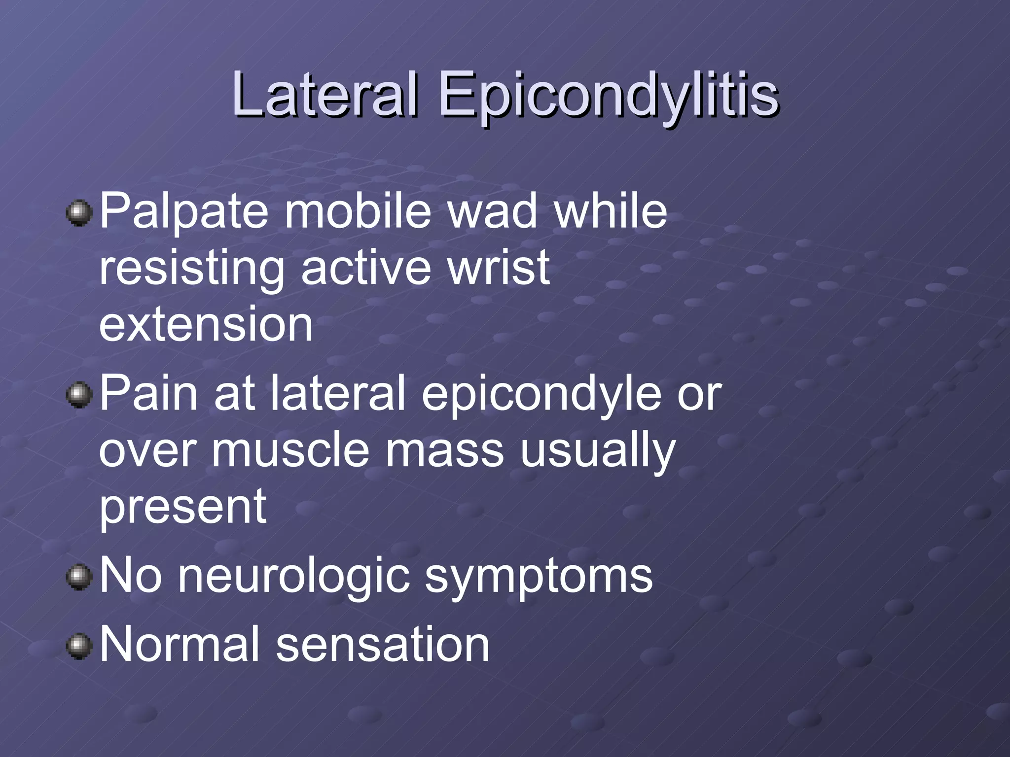 Forearm And Elbow Pathologies Dr. Mark Davies Sjsu, Spring 2008 | PPT
