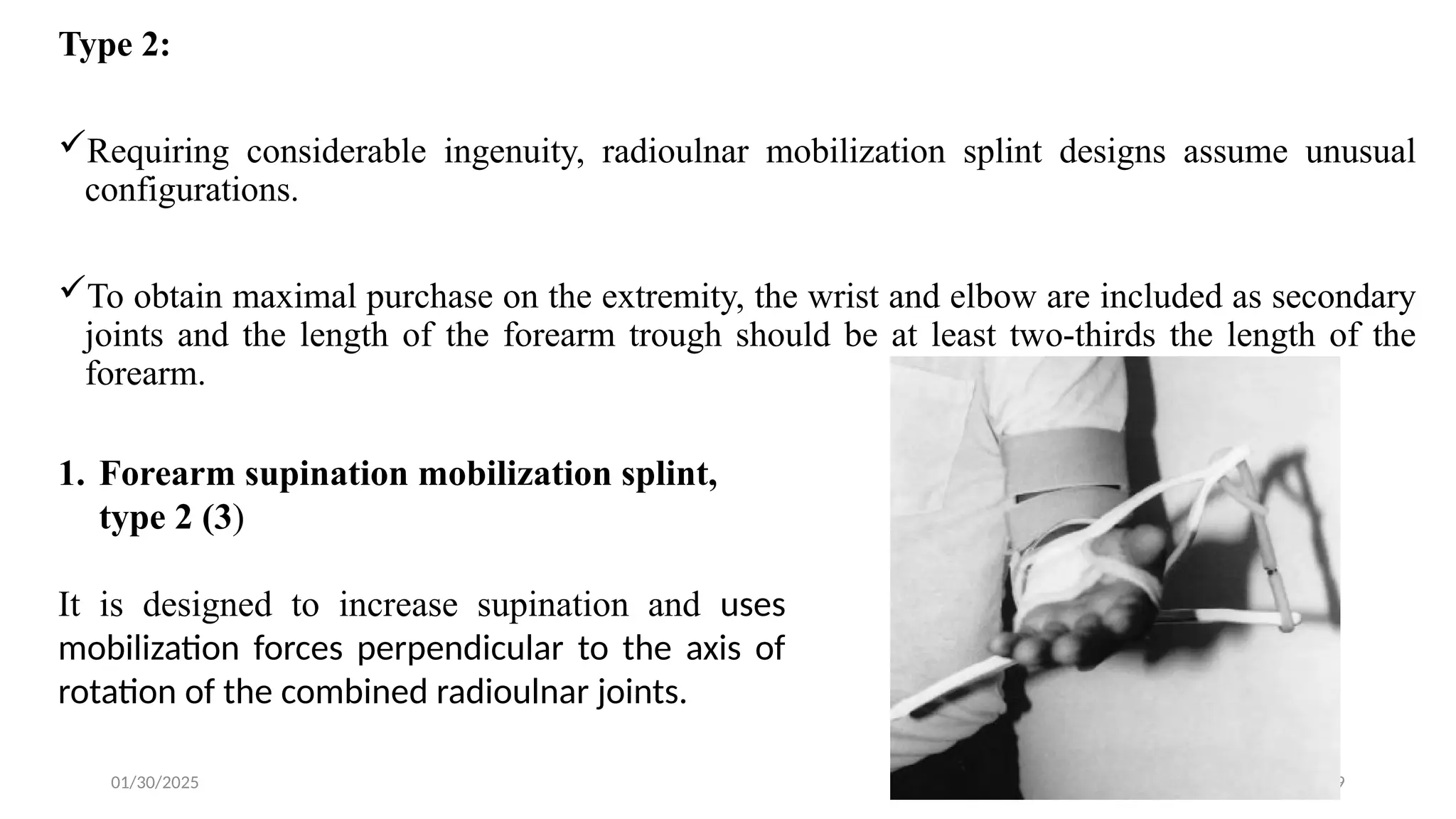 Forearm based and hand-finger-thumb orthosis | PPTX