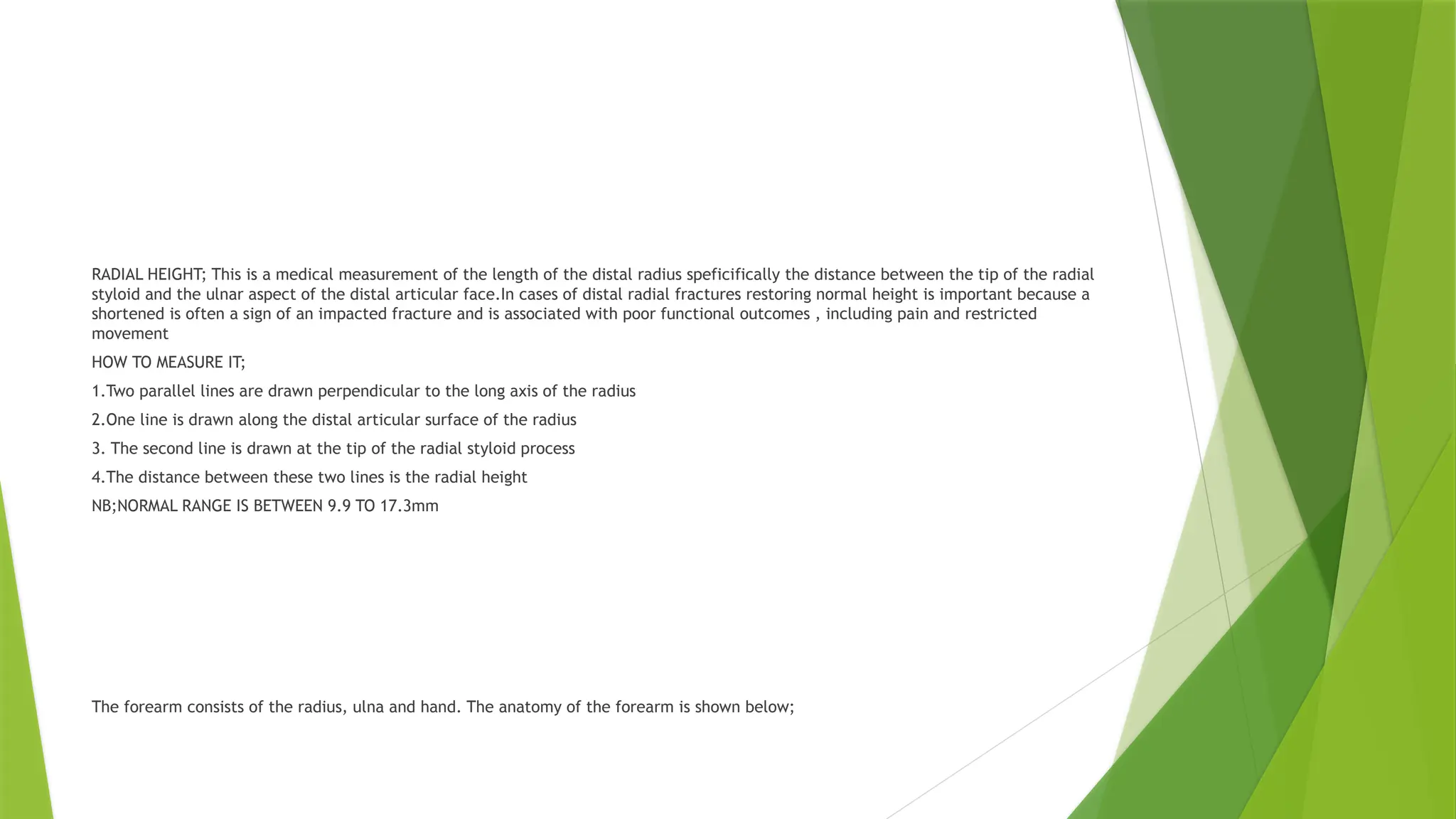 FOREARM_FRACTURES[1].pptx and management | PPTX