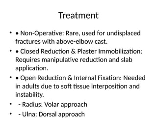 Forearm_Fractures_Final_Presentation Orthopaedics | PPTX
