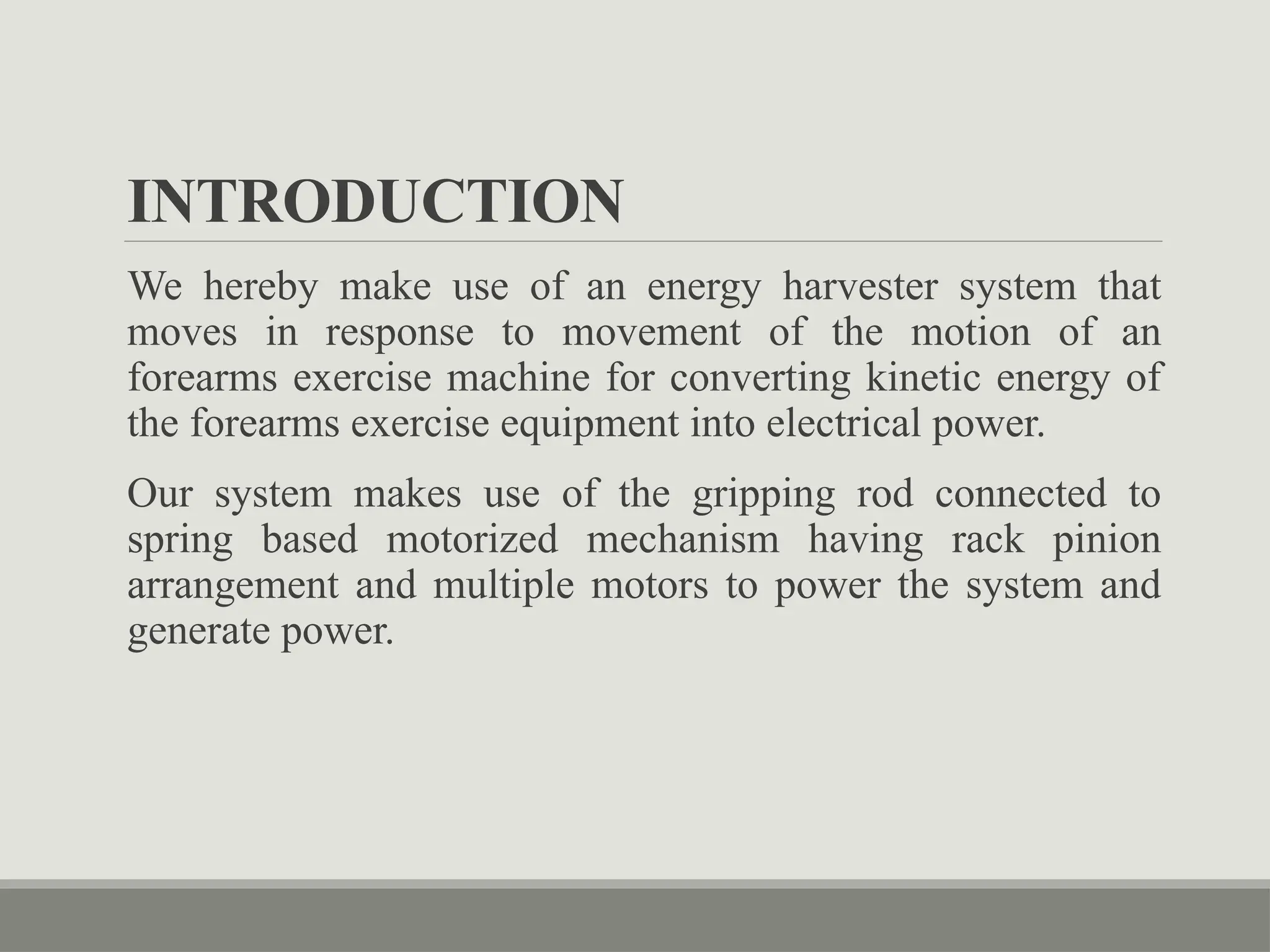 FOREARM MACHINE POWER GENERATION SYSTEM.pptx