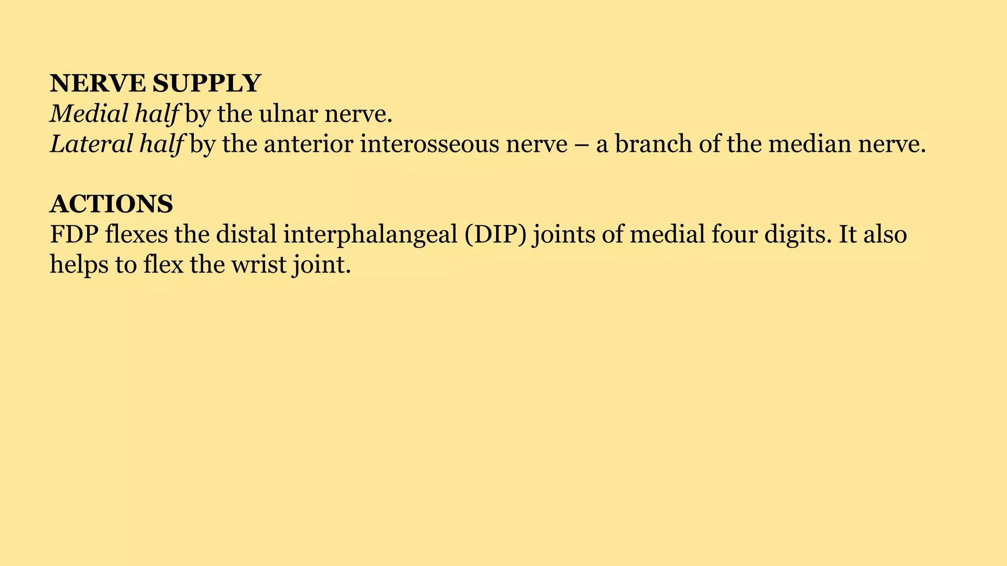 Forearm muscles anterior (flexor) compartment | PPTX
