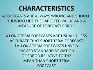 Forecasting in Supply Chain | PPTX