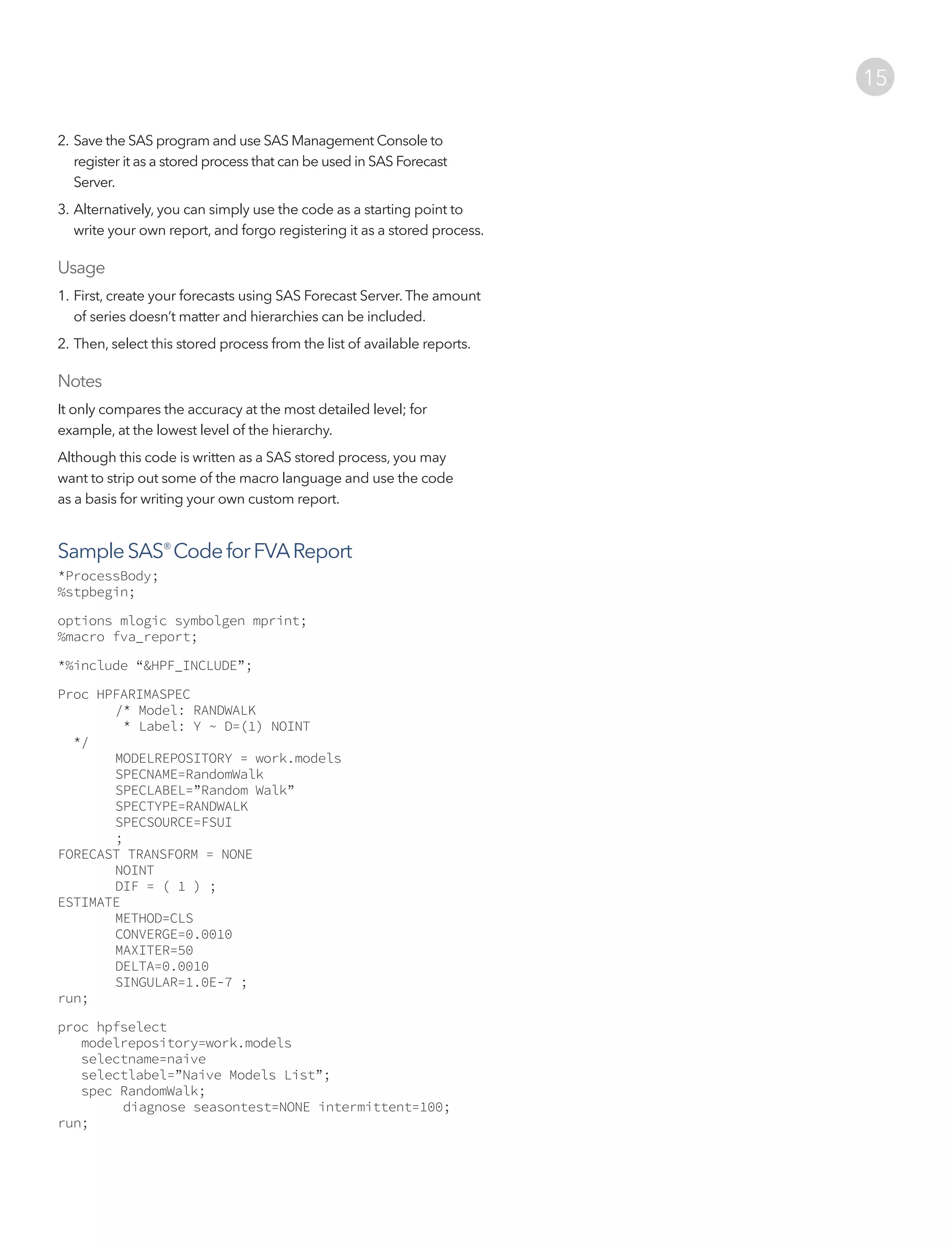 Forecast value-added-analysis-106186 | PDF