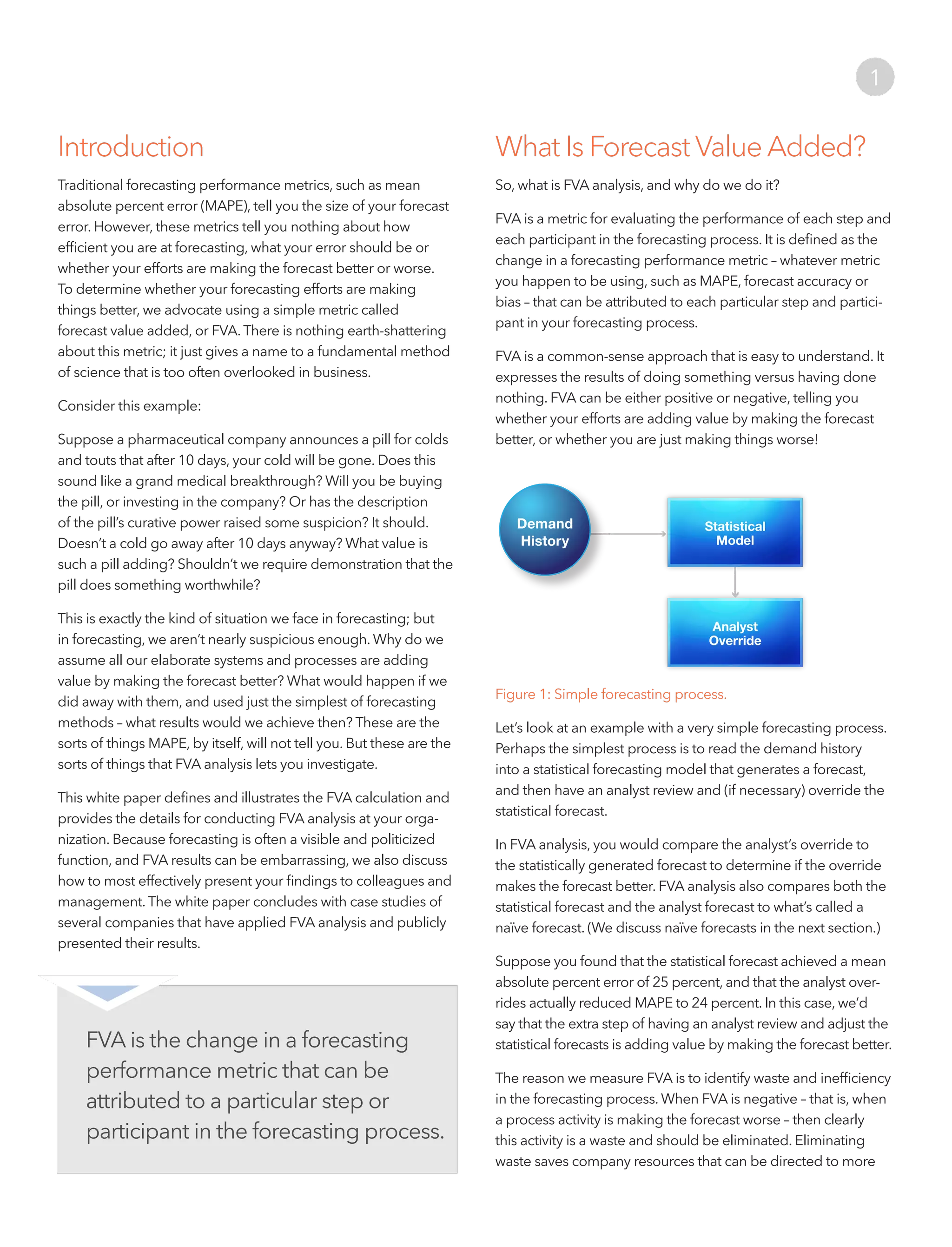 Forecast value-added-analysis-106186 | PDF