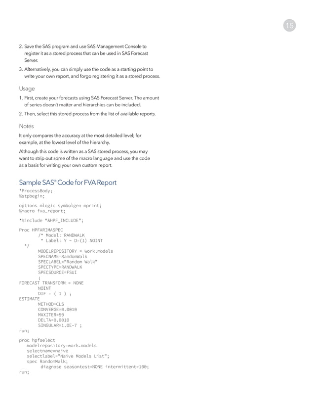 Forecast value-added-analysis-106186 | PDF