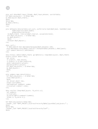 Forecast value-added-analysis-106186 | PDF
