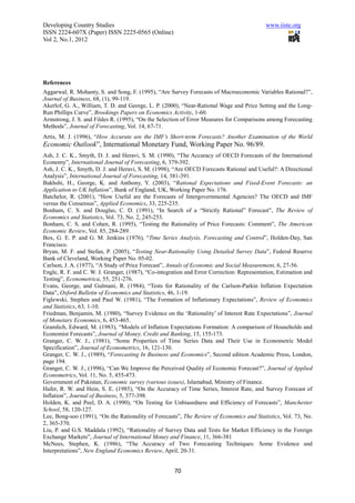 Forecast analysis of food price inflation in pakistan | PDF | Business Accounting & Finance ...