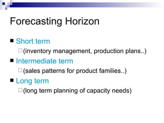 Forecasting | PPT