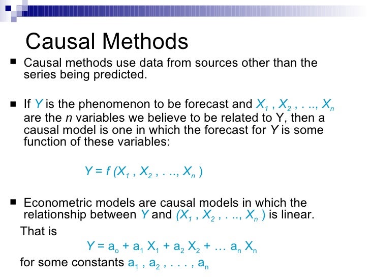 Forecasting