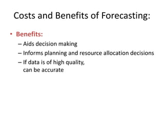 Forecasting | PDF