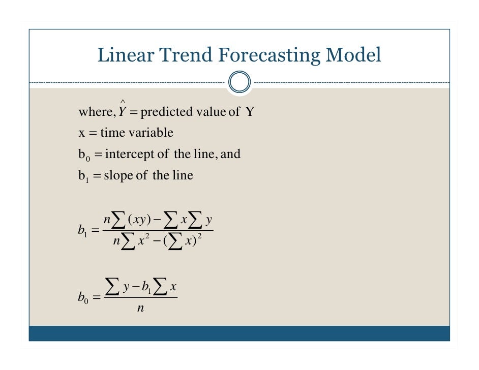Forecasting