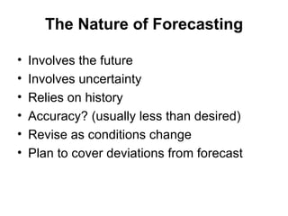 Forecasting | PPT