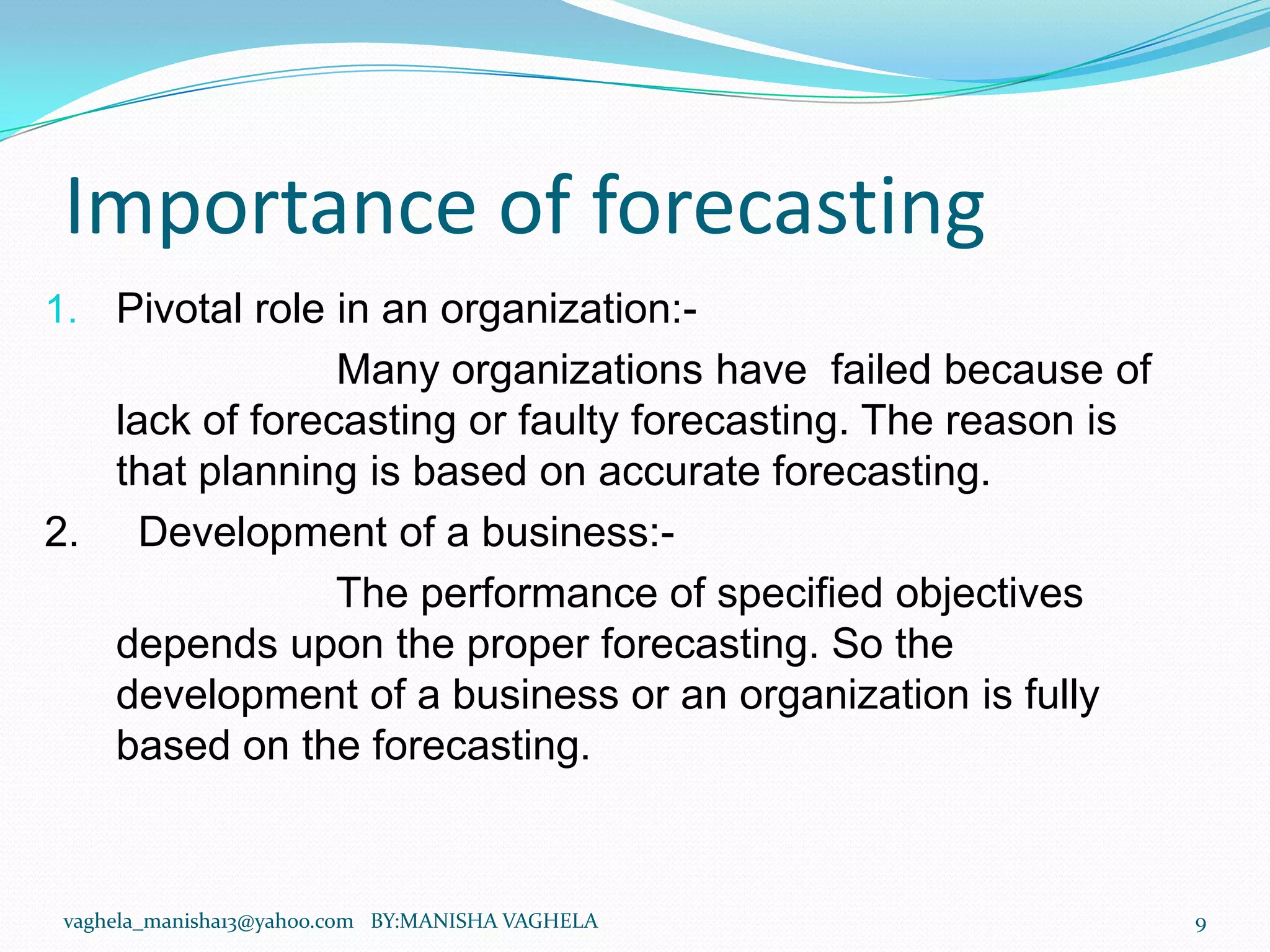Forecasting | PPSX
