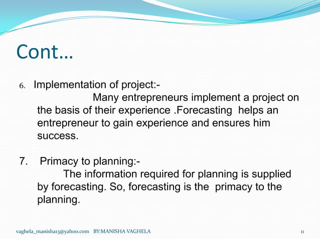 Forecasting | PPSX