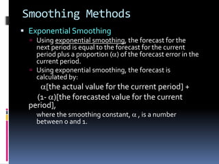 Forecasting | PPT