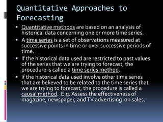 Forecasting | PPT
