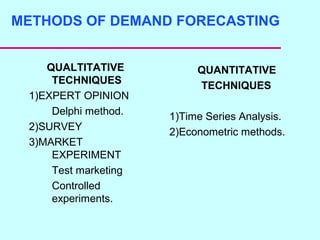 Forecasting | PPT