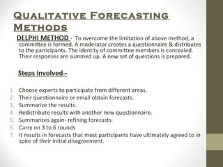 Forecasting | PPT