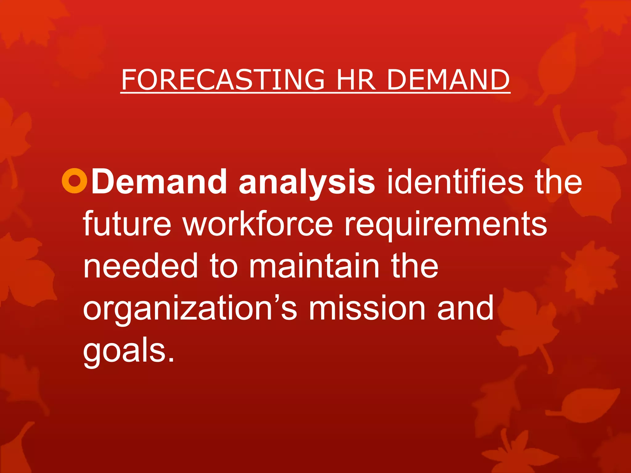 tools for Forecasting demand and supply | PPTX