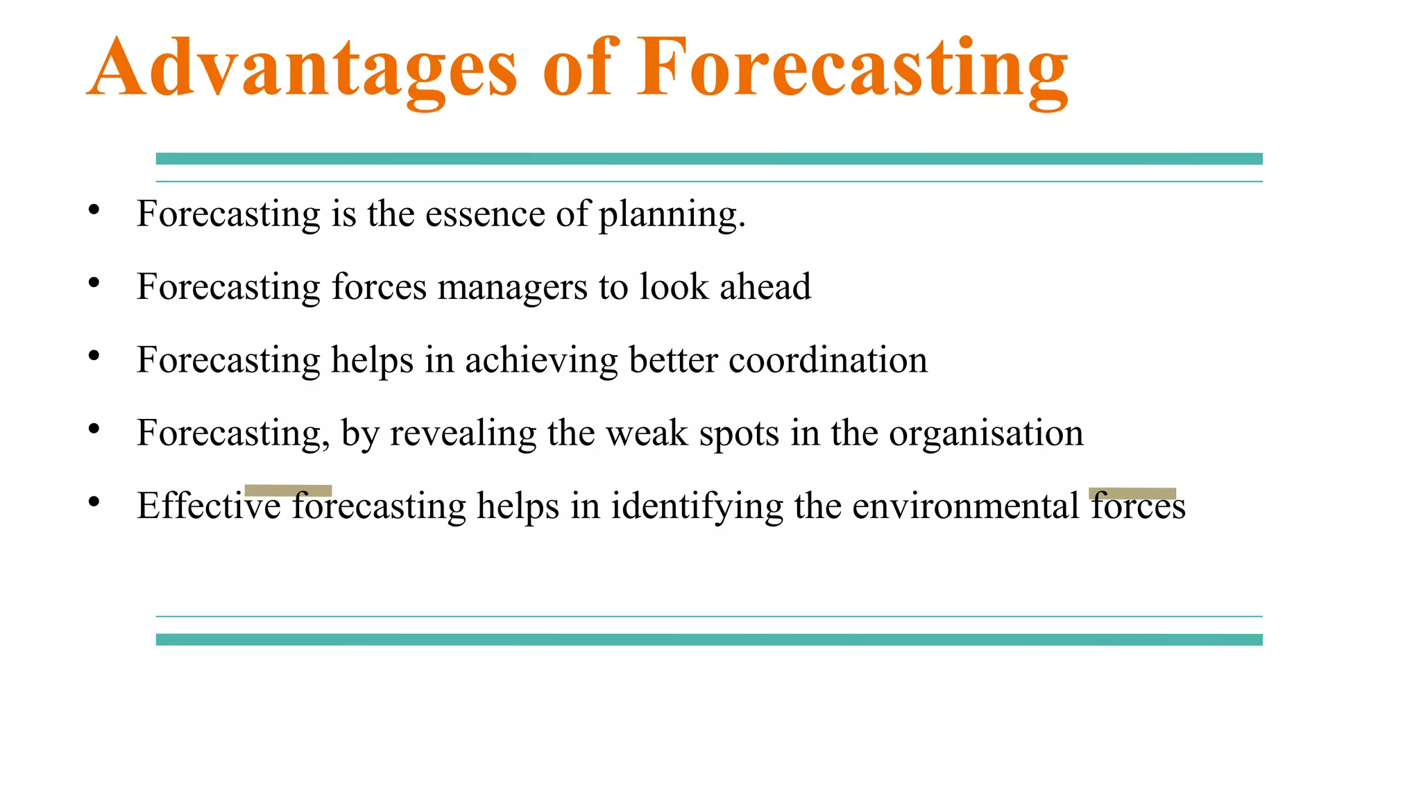 Forecasting | PPT