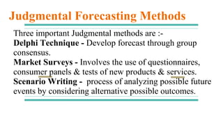 Forecasting | PPT
