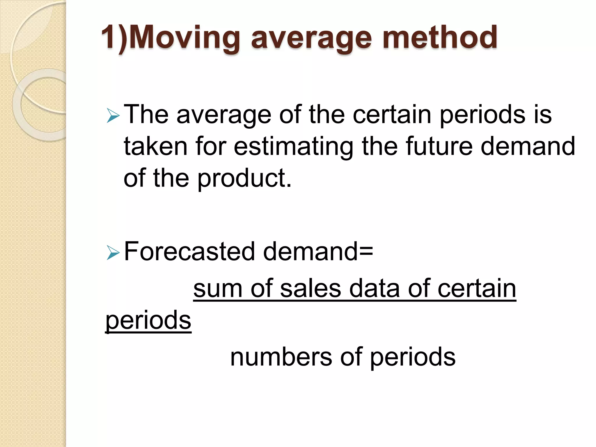 Forecasting techniques | PPTX | Business | Business and Finance