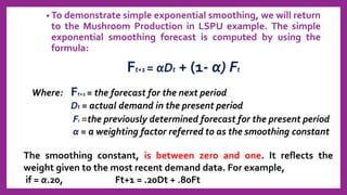 Forecasting | PPT