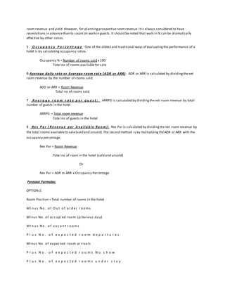 Forecasting | DOCX