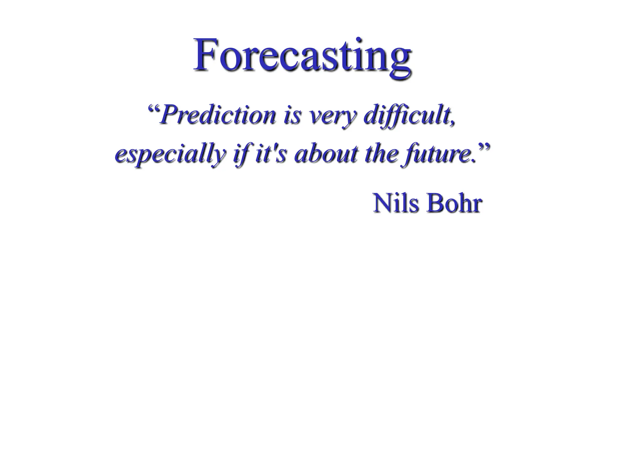 Forecasting- demand and its importance and scope | PPT