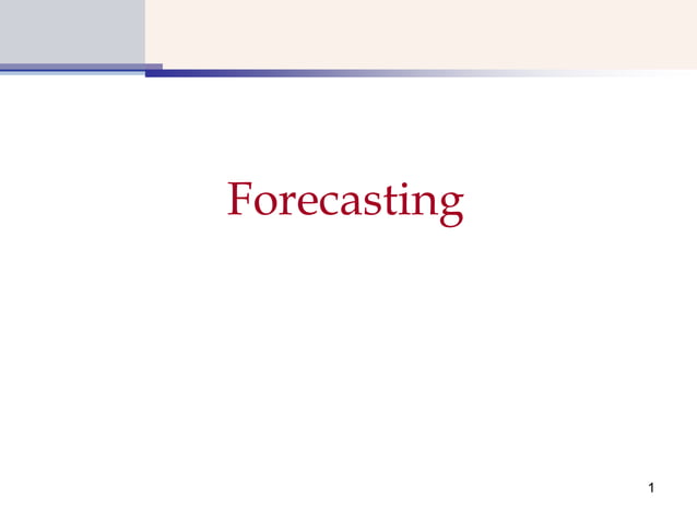 Forecasting.ppt