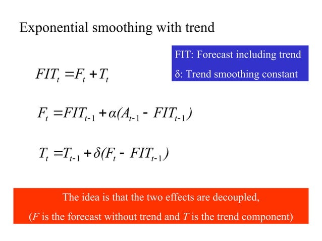 Forecasting linear aggression time series.ppt